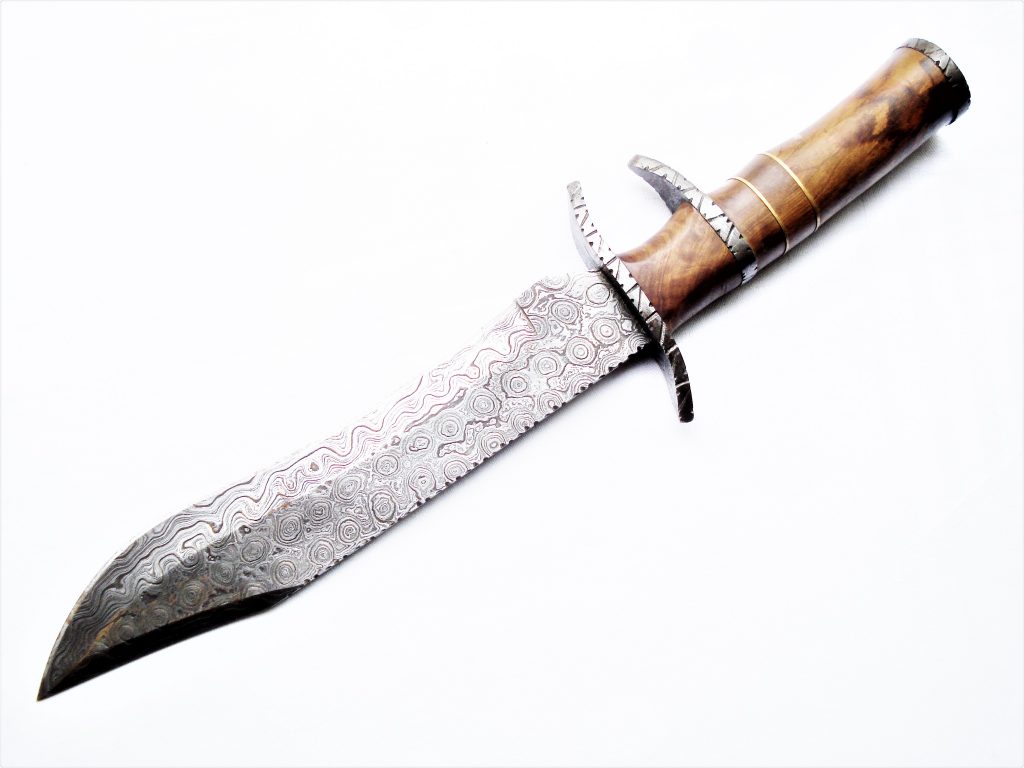 Damascus dagger hand made - Wild West Originals