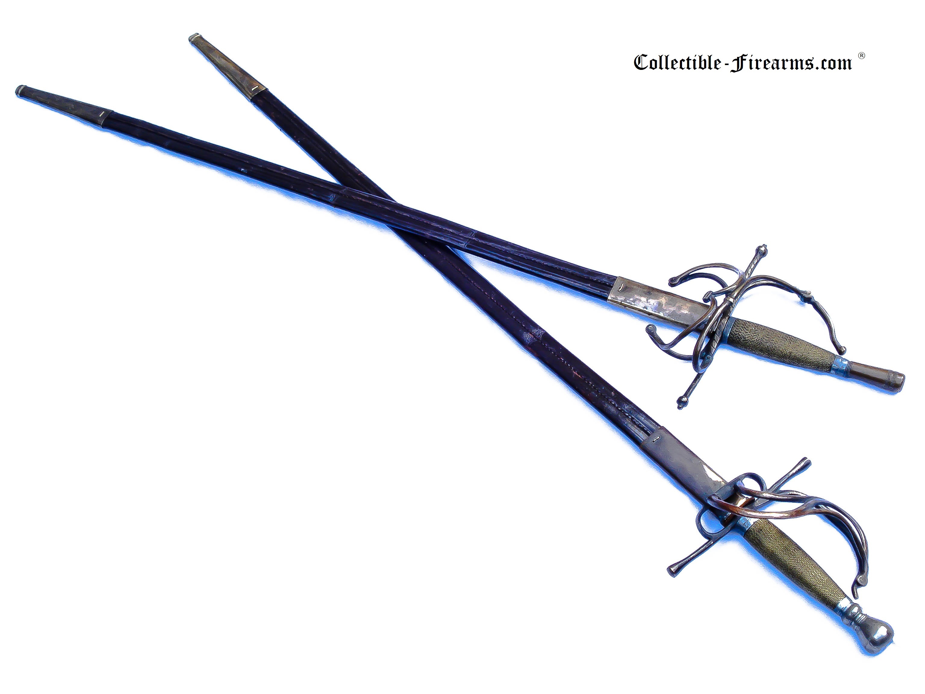 Pare of very nice rapiers (SOLD) - Wild West Originals