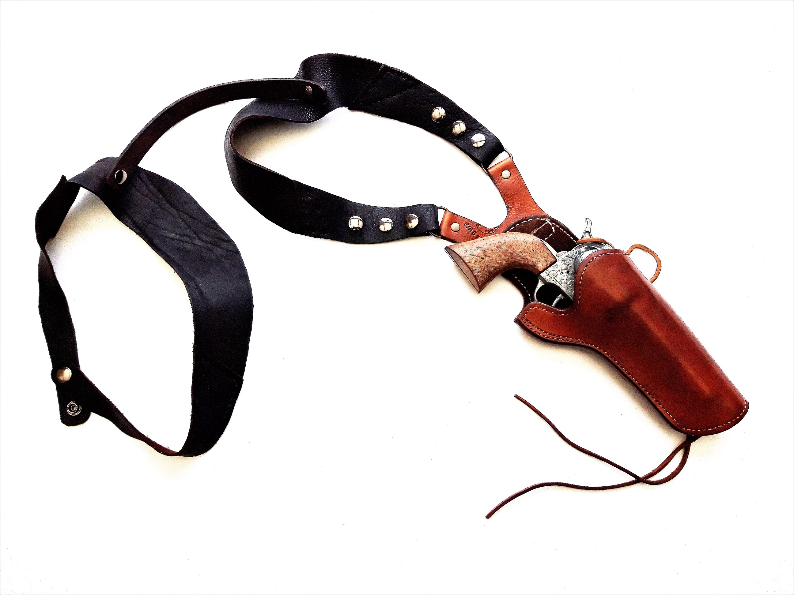 Western shoulder holster for a Colt S.A.A - Wild West Originals