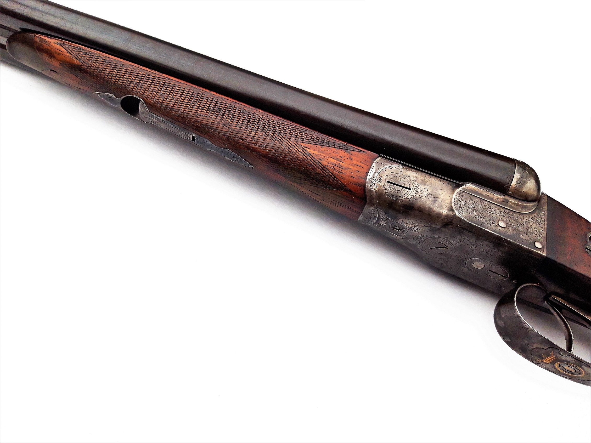 Antique ww greener hammerless shotgun 12 gauge. - Wild West Originals