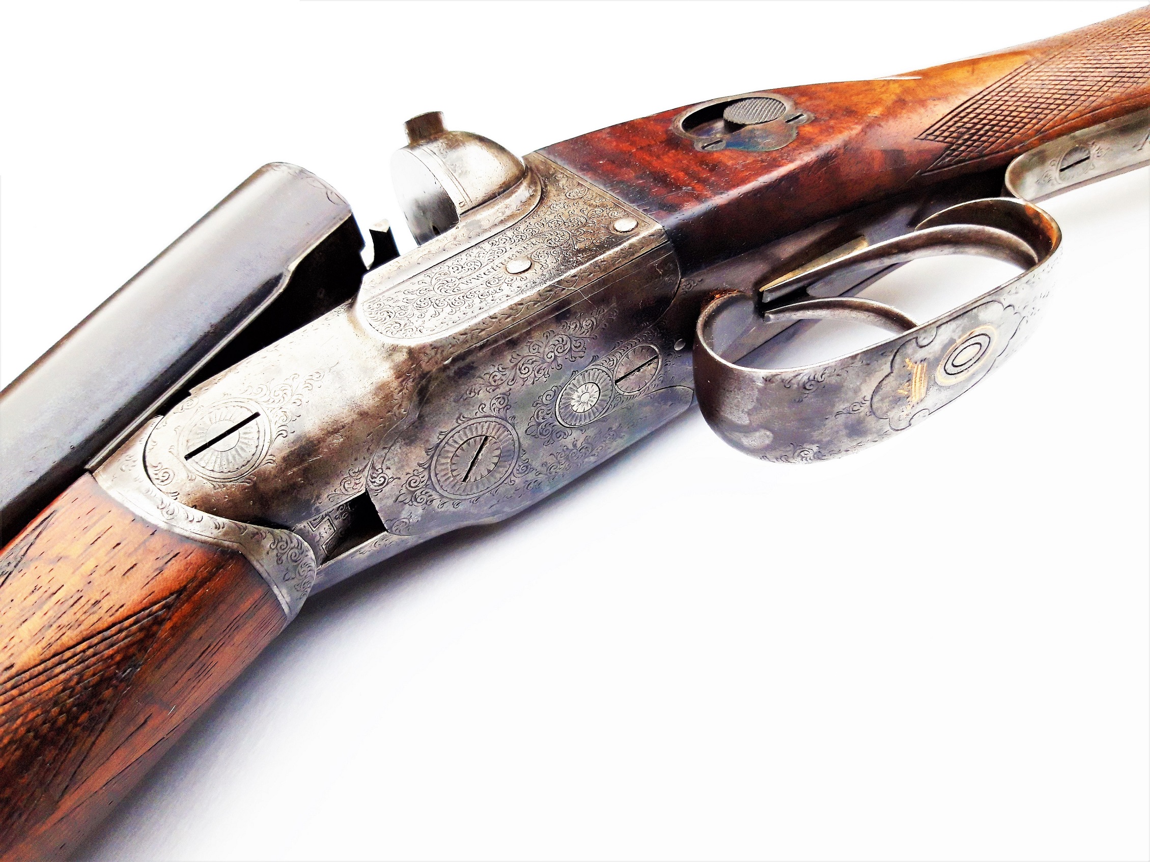Antique ww greener hammerless shotgun 12 gauge. - Wild West Originals