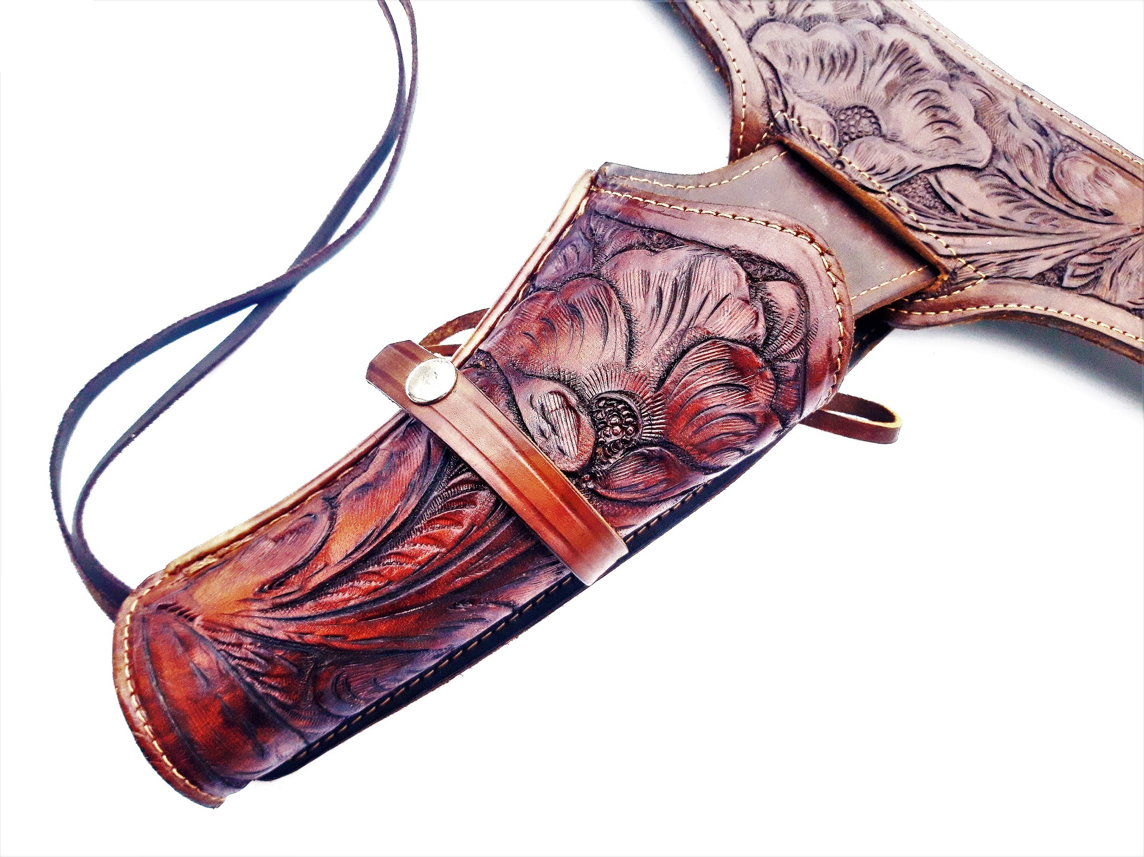 Vintage leather western holster 2 - Wild West Originals